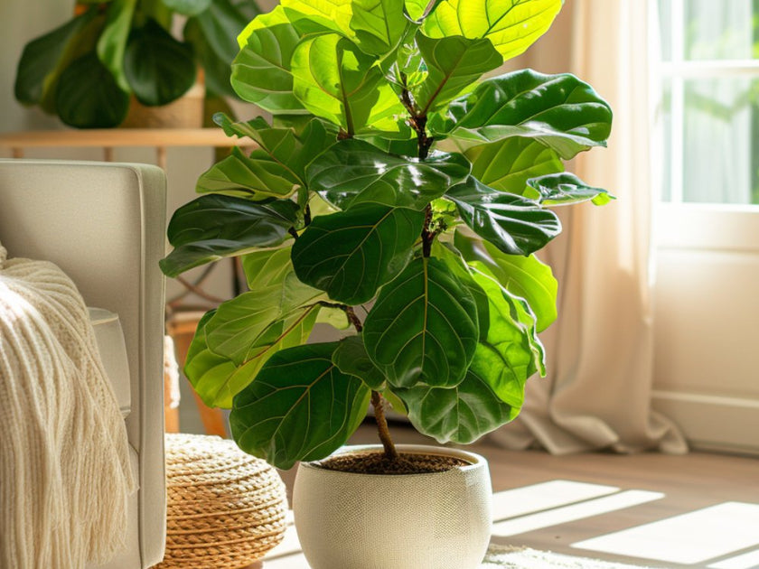 Fiddle Leaf Fig Sun: Unlocking Beauty and Health – Plantology USA