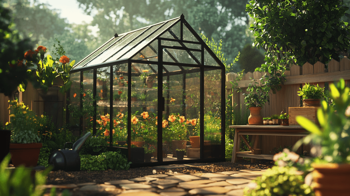 Mini green house for spring gardening – Plantology USA